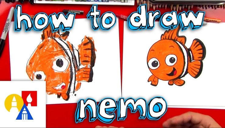 How To Draw Nemo | Art For Kids Hub