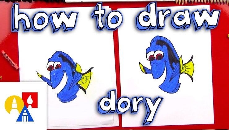 How To Draw Dory | Art For Kids Hub