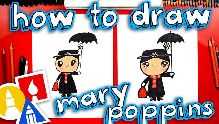 How To Draw Mary Poppins