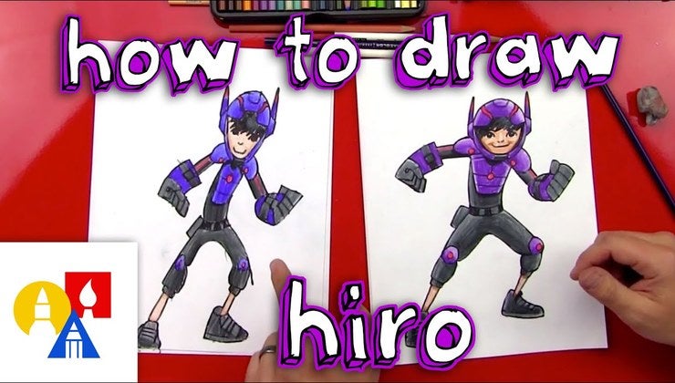 How To Draw Hiro From Big Hero 6