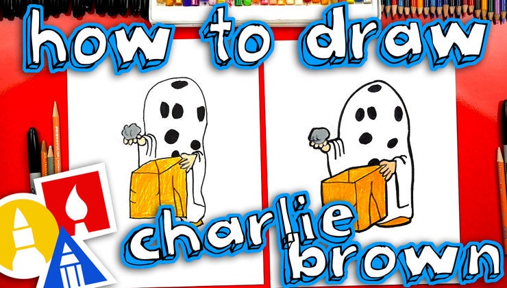 How To Draw Charlie Brown Halloween Ghost