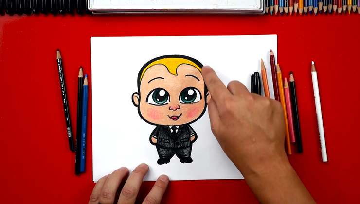 How To Draw Boss Baby - member | Art For Kids Hub