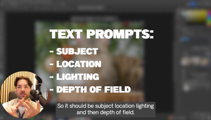 Mastering Text Prompts for AI Edits in Photoshop