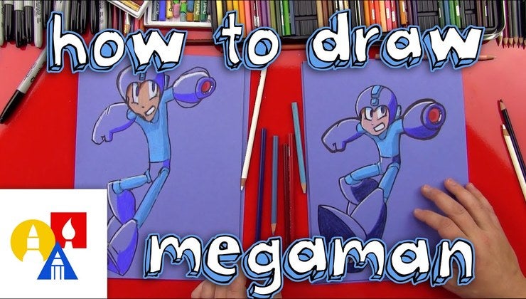 How To Draw Mega Man