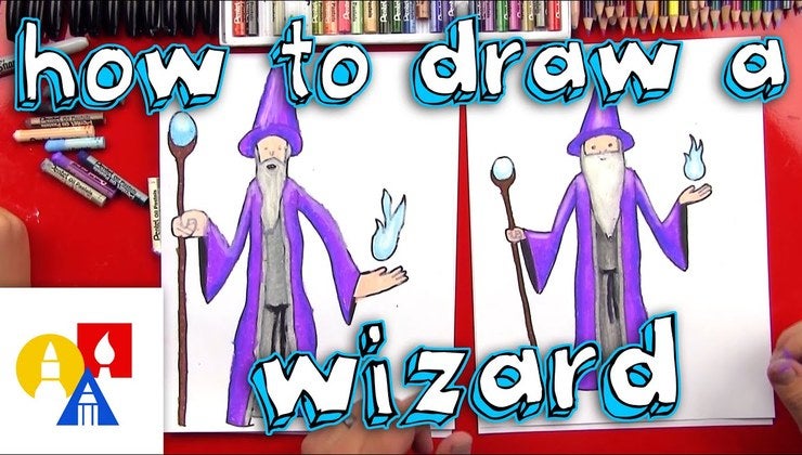 How To Draw A Wizard
