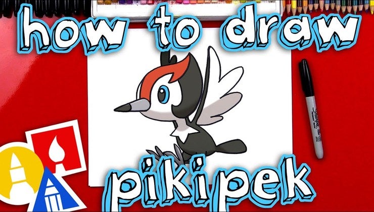 How To Draw Pikipek Pokemon | Art For Kids Hub