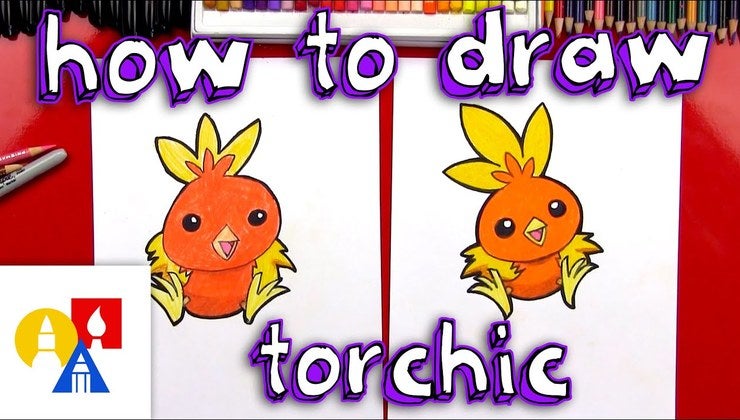 How To Draw Torchic Pokemon