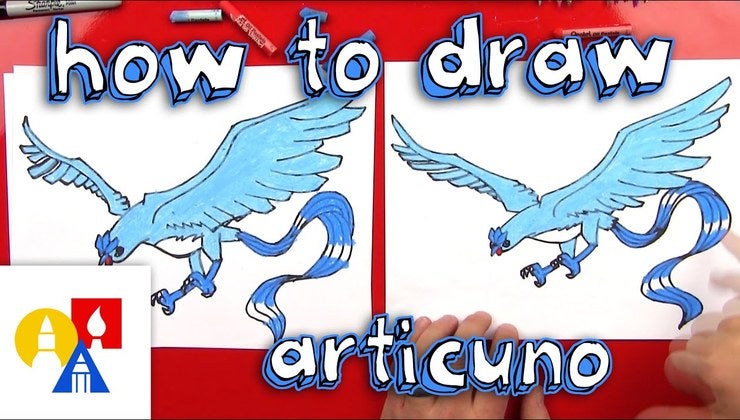 How To Draw Articuno From Pokemon | Art For Kids Hub