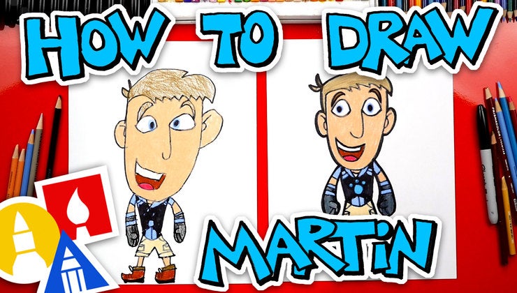 How To Draw Martin From Wild Kratts | Art For Kids Hub