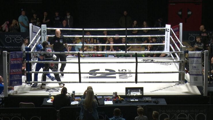 Logan Fox Vs Charlie Herbert . 50kg Amateur Kickboxing Iska British ...