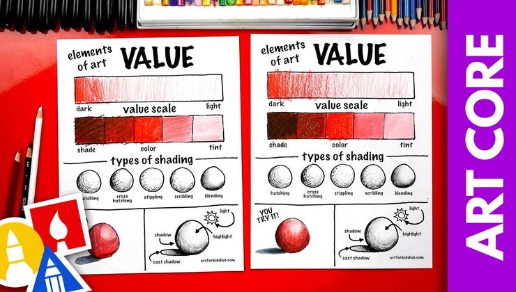 ART CORE: Elements of Art (series) | Art For Kids Hub
