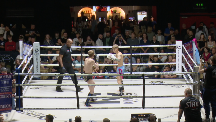 Callum Cope Vs Nathan Brekken . 55kg Amateur K1 Bout On Kings Of Combat ...