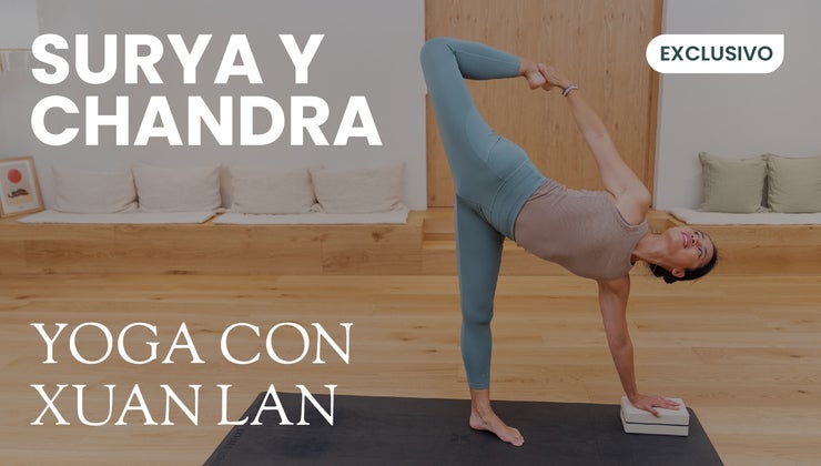 Surya y chandra. Yoga con Xuan Lan
