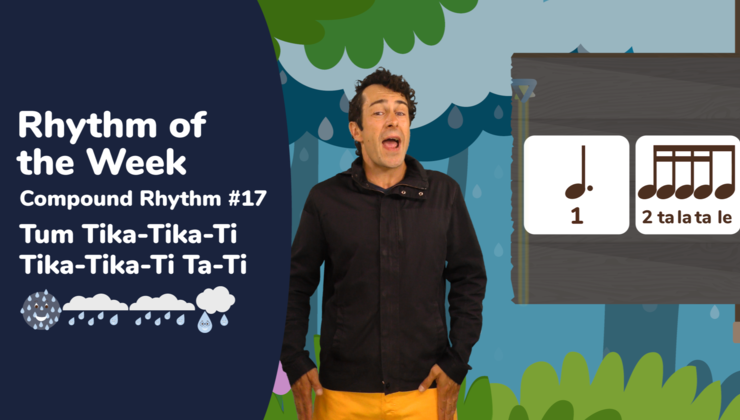 Compound Rhythm of the Week #17 - Tum Tika-Tika-Ti Tika-Tika-Ti Ta-Ti ...