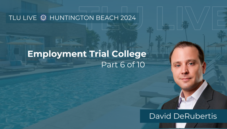 Trial Lawyers University | On Demand