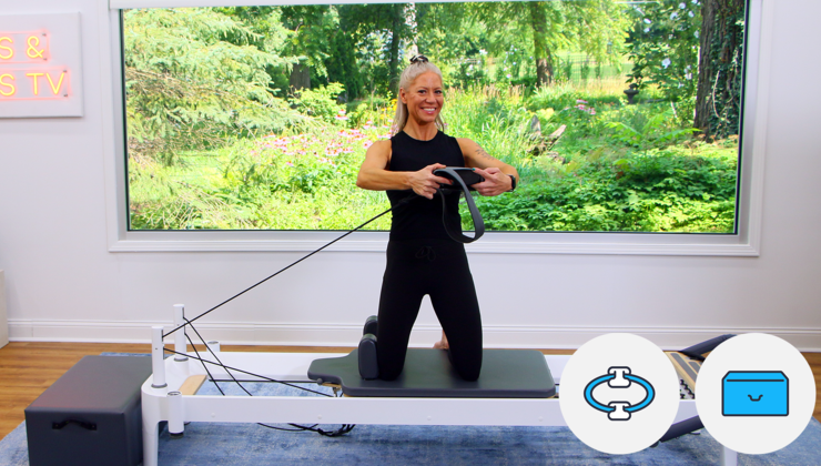 Contemporary Classical Reformer Series - Intermediate Workout #8 (video)