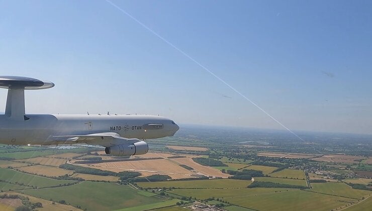 NATO 75th Anniversary Flypast In-Cockpit - RIAT 2024