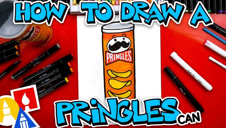 How To Draw A Pringles Can | Art For Kids Hub