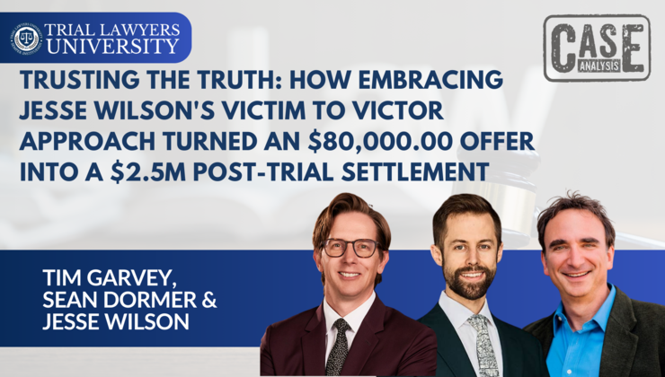 Trial Lawyers University | On Demand