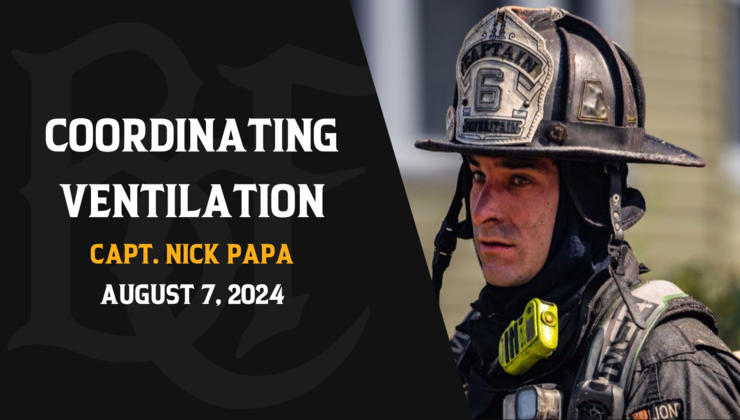 Coordinating Ventilation - Captain Nick Papa