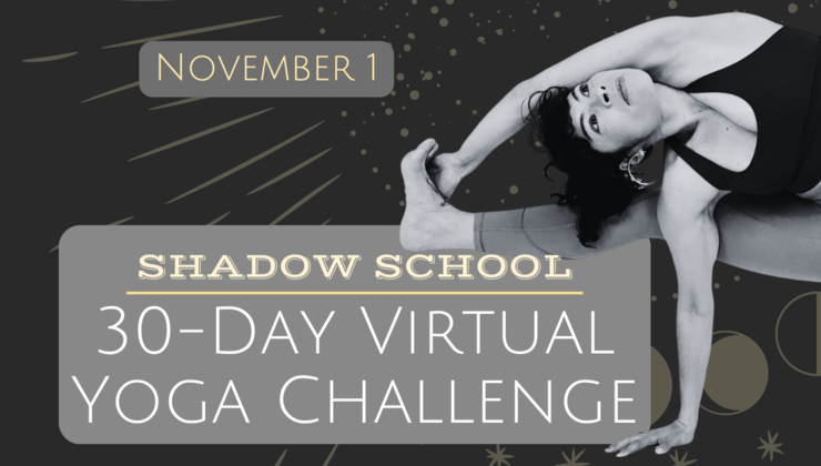 🌗 Shadow School 30-Day Yoga Challenge