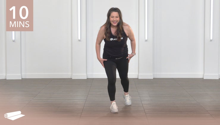 Lower Body Burn 18 | 10-Min Strength Training Workout | Jazzercise On ...