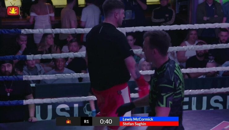 Lewis Mccormick Vs Stefan Saghin Boxing Bout On Wcu Boxing . 20th July 2024