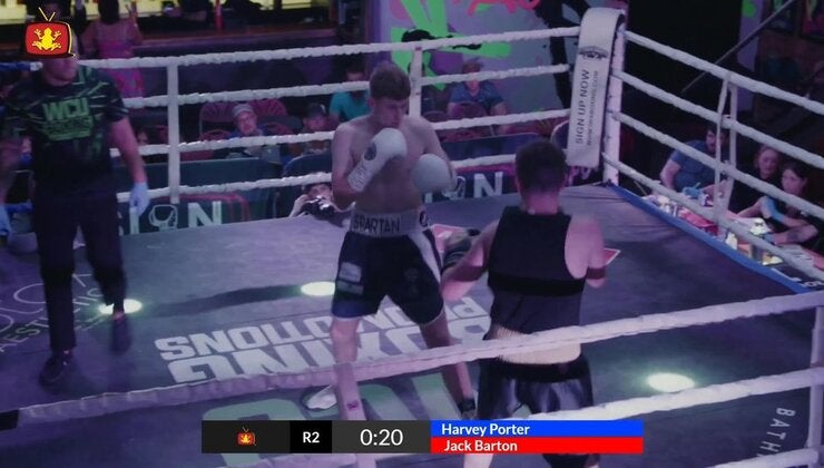 Harvey Porter Vs Jack Barton Boxing Bout On Wcu Boxing . 20th July 2024