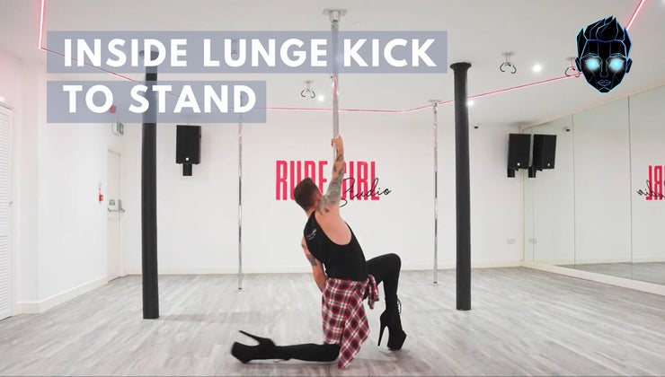Inside Lunge Kick To Stand | The Pole Wizard