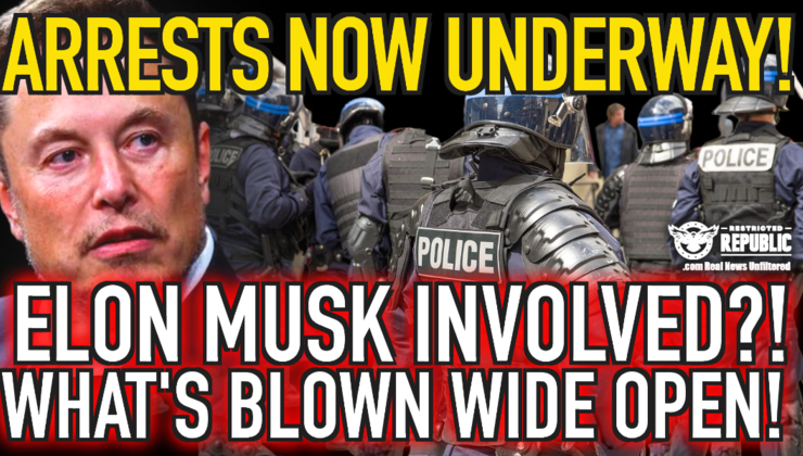 Arrests Now Underway! Elon Musk Involved!? What's Blown Wide Open ...