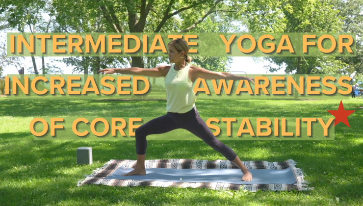 Intermediate Yoga To Increase Awareness Of Core Stability | Body Of ...