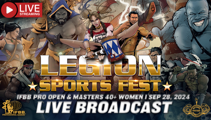2024 Legion Sports Fest: IFBB Pro Open & Masters 40+ Women | Center ...