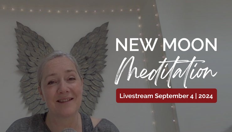 WATCH REPLAY | Livestream September 4, 2024 | New Moon Meditation with Suzi
