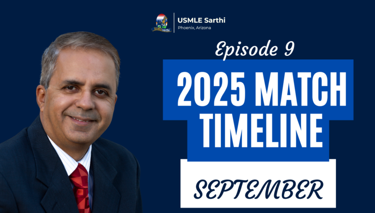 2025 Match Timeline- September | USMLESarthi
