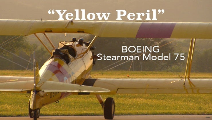 Yellow Peril Boeing Stearman Model 75 | Air2AirTV