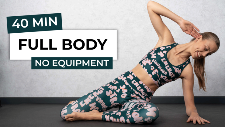 40 Min Full Body Workout - Pilates For Beginners