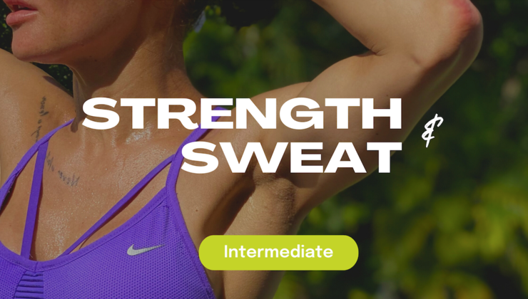 Strength & Sweat #17 - Back & Compound Cardio - SWEAT