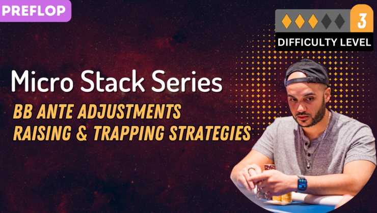 Early Position Shoves: Adjusting for Big Blind Antes