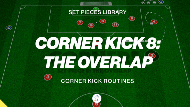 Corner Kick Routine 8: The Overlap
