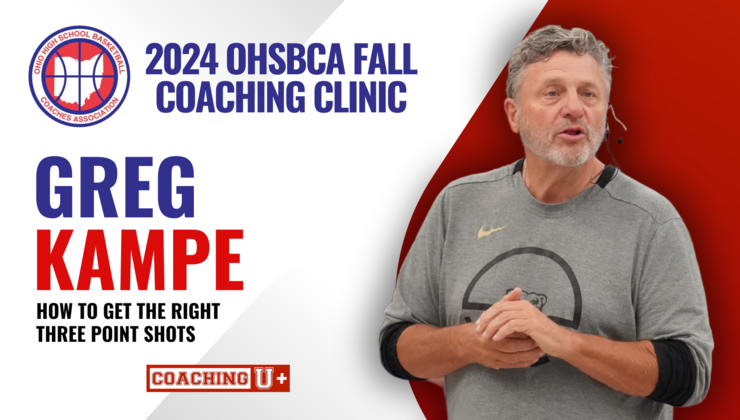 Greg Kampe: How to Get the Right Three Point Shots