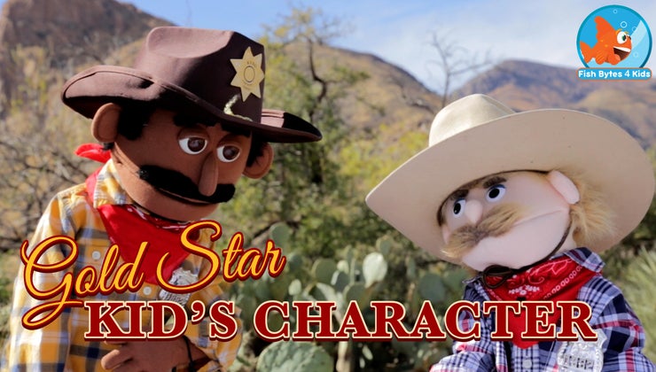 Gold Star Kids Character | ExploreFlix