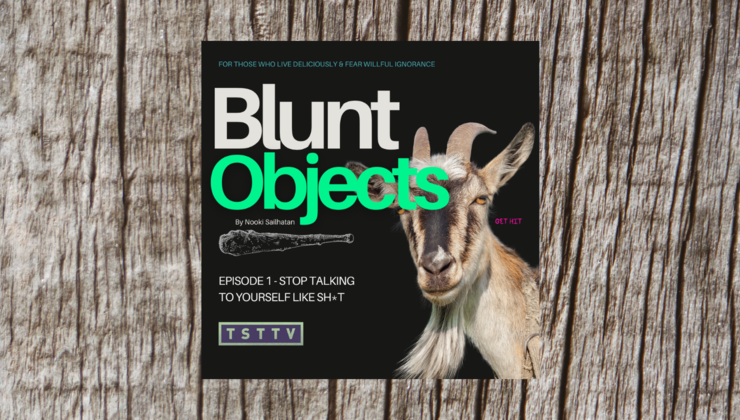 Episode 1 - Stop talking to yourself like sh*t - Blunt Objects
