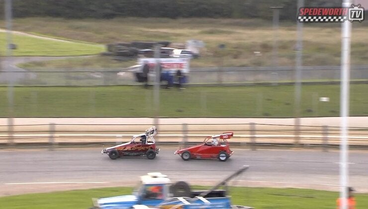 Yarmouth 29th September 2024 Junior Super Twos Heat 1 | Spedeworth TV