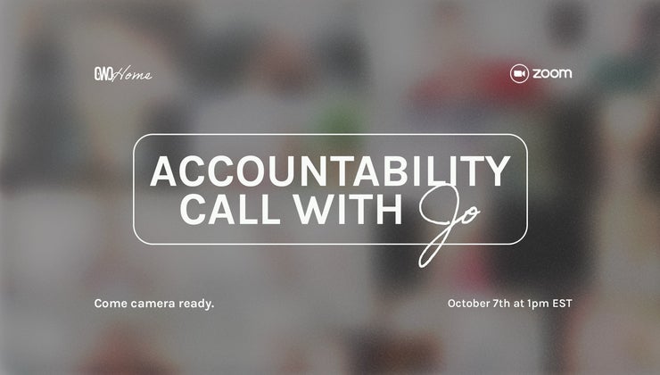 Accountability Call - Let's Talk Consistency
