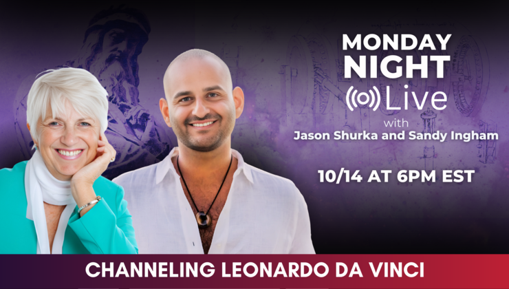 Monday Night Live: Channelling Leonardo Da Vinci with Sandy Ingham ...