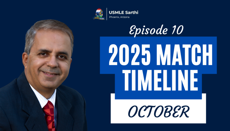 2025 Match Timeline- October | USMLESarthi