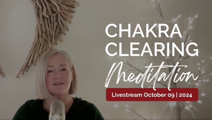 WATCH REPLAY | Livestream October 9, 2024 | Chakra Clearing Meditation ...