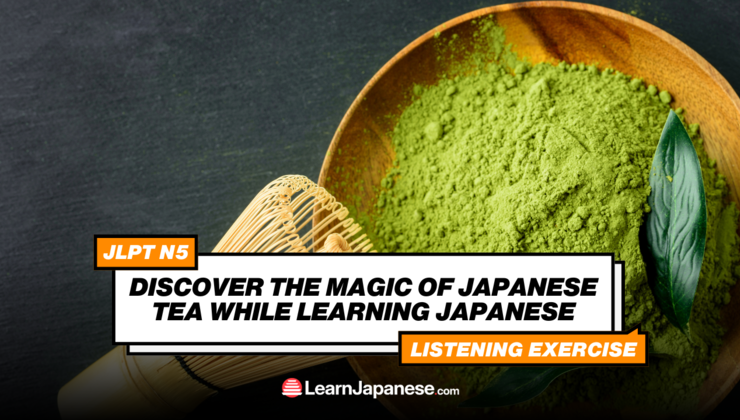 Japanese Tea - JLPT N5 Navigator #013