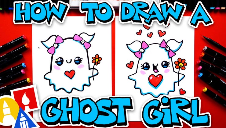 How To Draw A Ghost Girl
