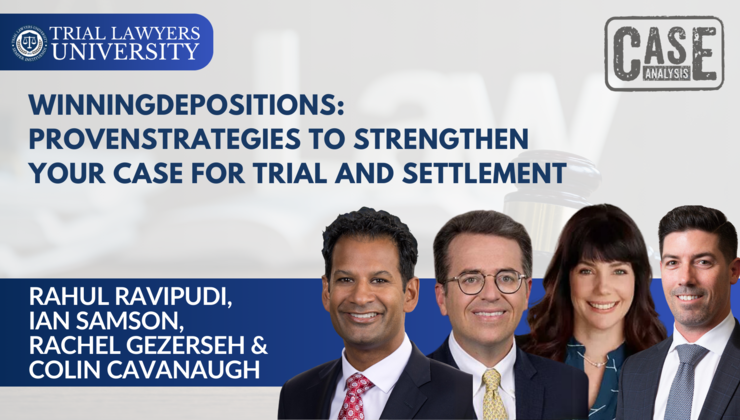 Trial Lawyers University | On Demand